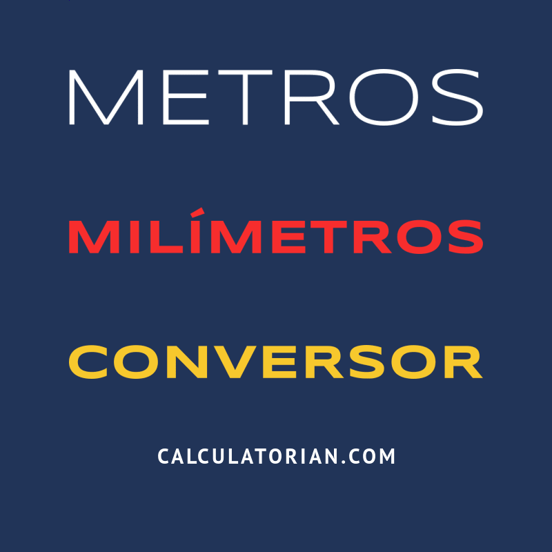 Como Converter Metros Em Milímetros - FDPLEARN